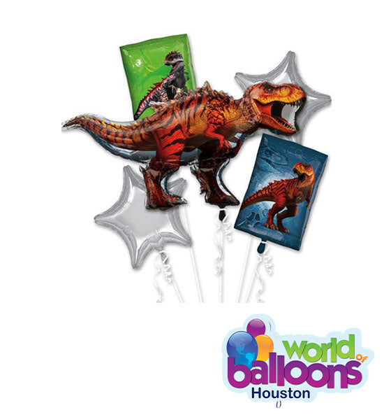 T-Rex Balloon Bouquet| World of Balloons Houston