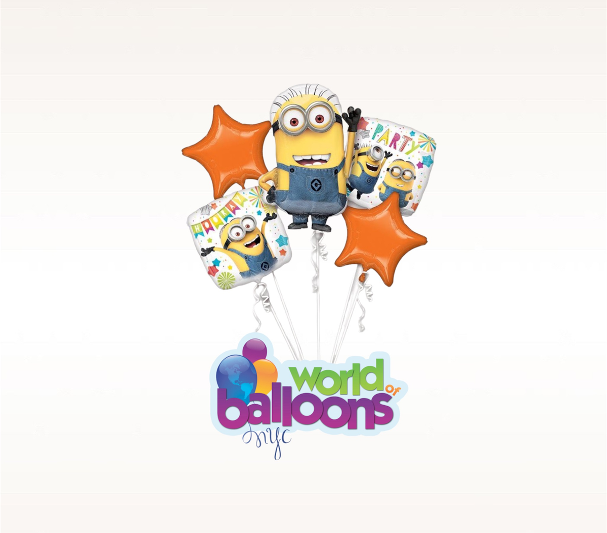Despicable me (Minions) Balloon Bouquet| World of Balloons Houston